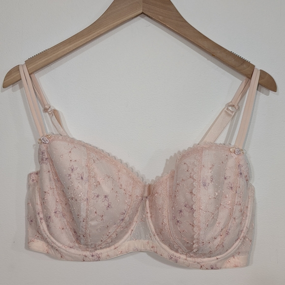 Enchanted | Intimates & Sleepwear | Enchanted Elegant Pale Pink Lace ...